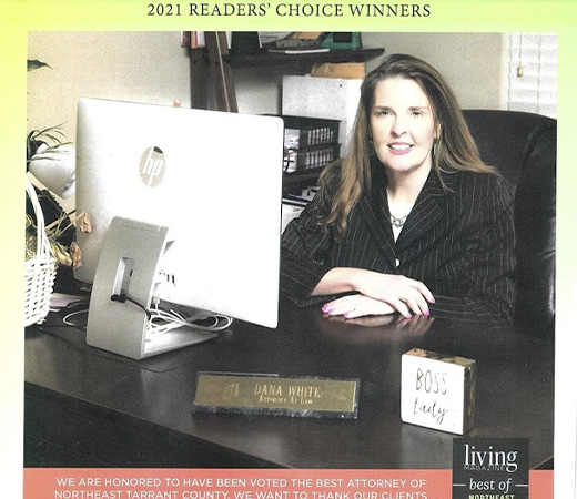 Living Magazine Readers in NE Tarrant County Vote the Law Office of ...